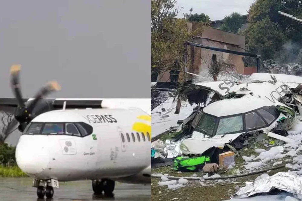 Voo 2283: horas antes do acidente, Voepass emitiu documento com itens ...