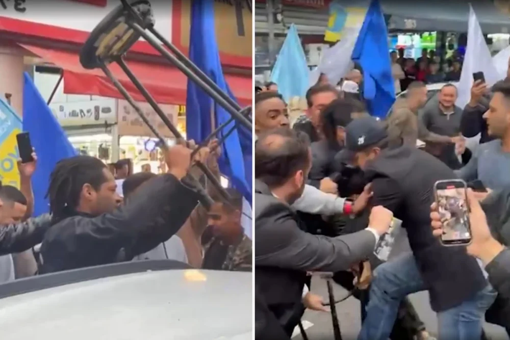 Vídeo: após Datena, homem provoca Pablo Marçal com cadeira e causa ...