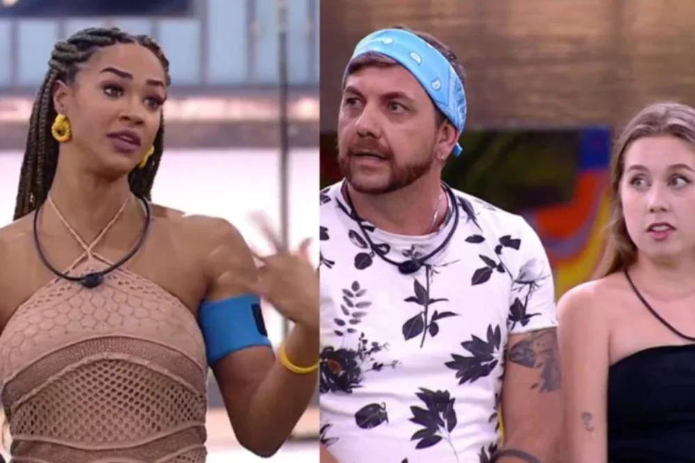 BBB25: Aline Patriarca confronta Edilberto ao vivo e menciona manipulação